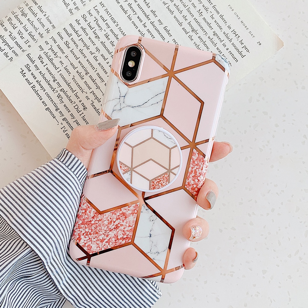 Geometric Print Case for Huawei